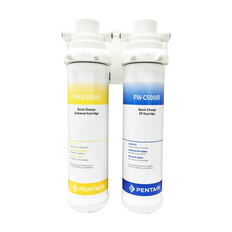 Buy PWS PENTAIR Under-Counter Double Water Filter System Online ...